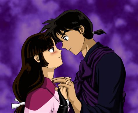 Inuyasha Sango And Miroku Kiss