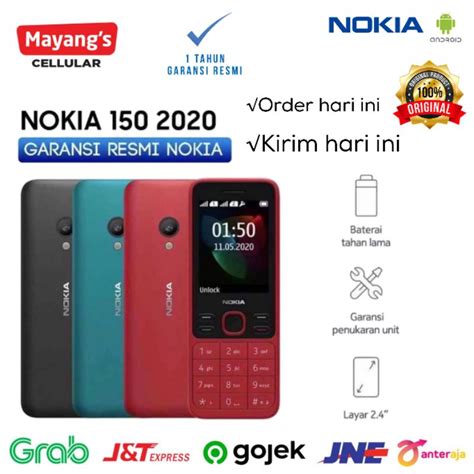 Jual Nokia Hp Nokia Jadul Android Jadul Garansi Resmi Tahun Dual Sim Indonesia