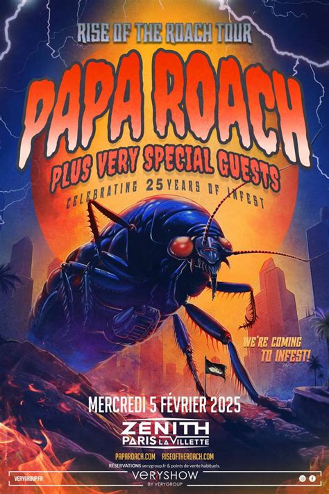 Event Papa Roach Line Up