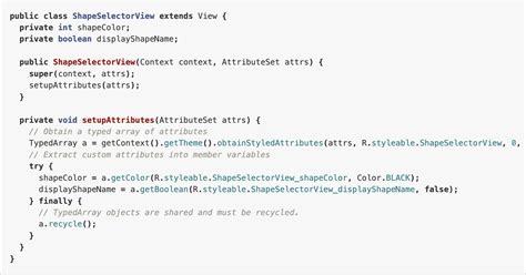 Tập tành Custom View trong Android Phần