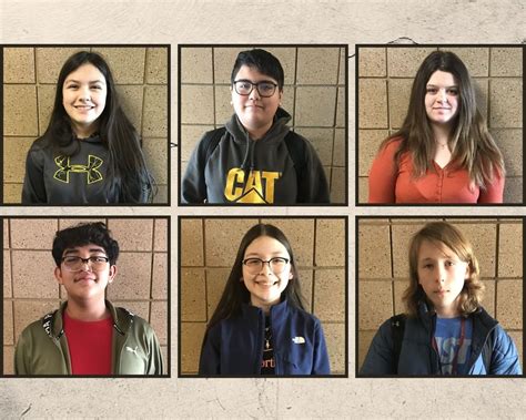 8th Grade Students Of The Week Columbus Middle School