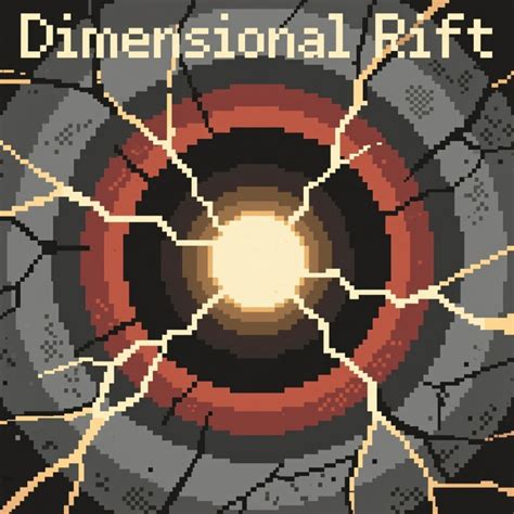 Free Pixelated Cosmic Gateway Photo Portal Rift Pixel Download At