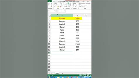 Shortcut To Add Border To Table Shorts Excel Exceltips