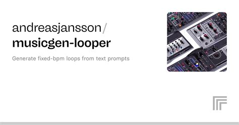Examples – andreasjansson/musicgen-looper | Replicate