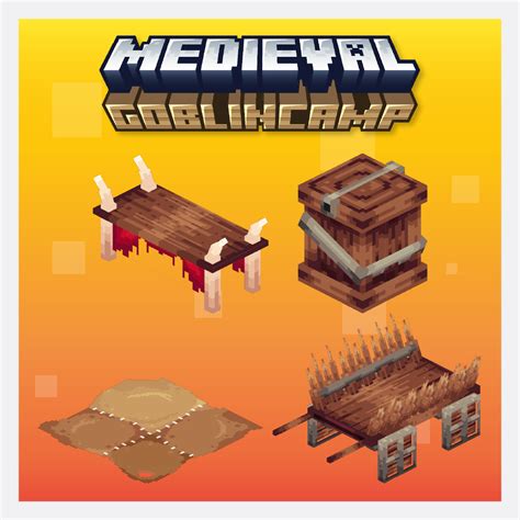 Medieval Goblin Camp Decoration Volume 1 Mcmodels