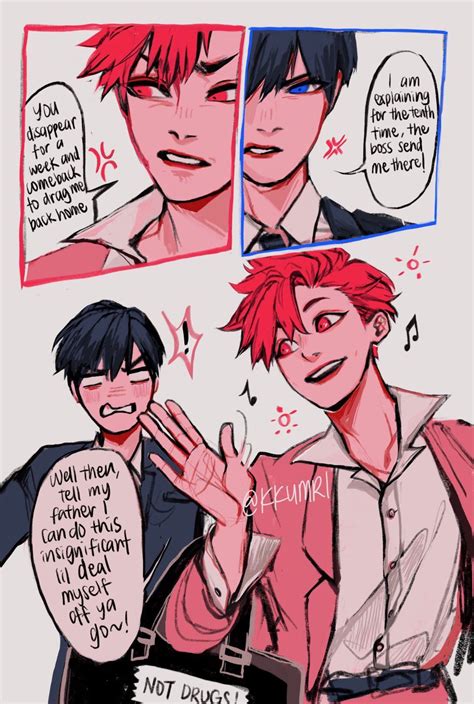 A Set Pair Omegaverse Haikyuu Manga Haikyuu Fanart Haikyuu Anime