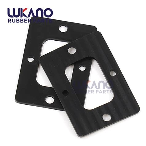 Epdm Rubber Gasket Seal Flat Square Molded Rubber Sealing Gasket