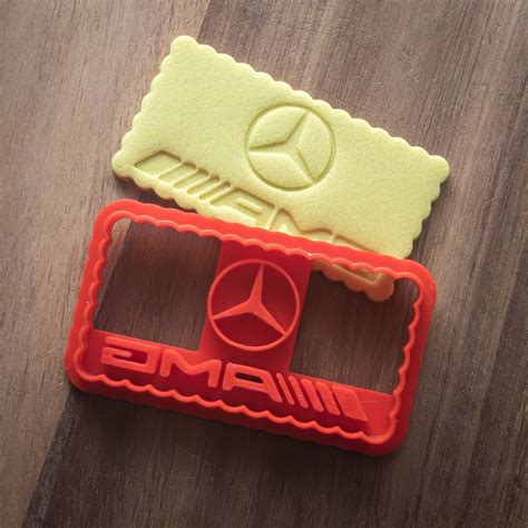 Cookie Cutter Mercedes Benz Amg Logo Etsy