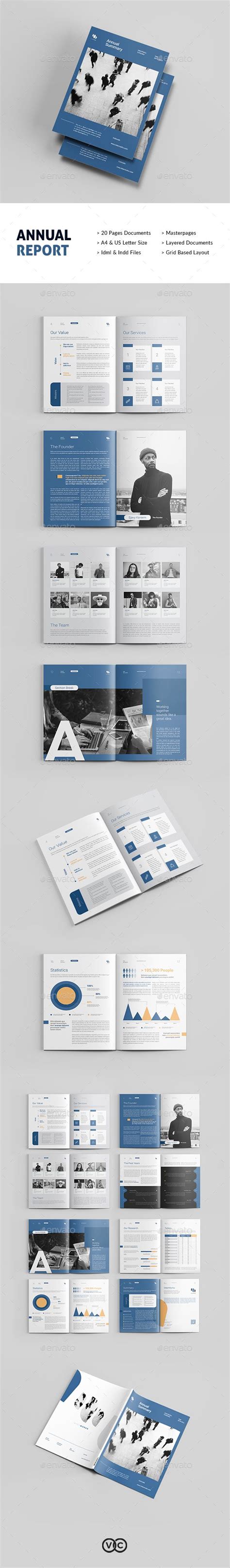 Annual Report Brochure Design Templates