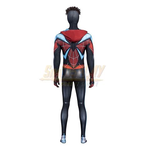 Miles Morales Evolved Suit Default Color Printed Cosplay Costume