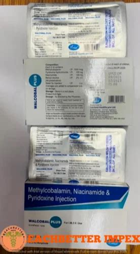 Walcobal Plus Injection 1 X 2 Ml At Rs 10piece In Nagpur Id