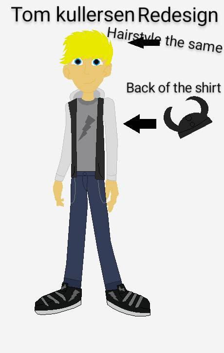 Tom Kullersen Redesign By Hgbbhin On Deviantart