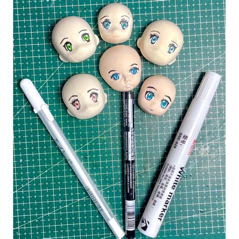 Bút Vẽ Mắt Chibi Bút Nước Kẻ Mắt Bút Sơn đánh Dấu Bút Sơn Lông Trắng Cọ Vẽ Mắt Chibi Cọ Vẽ