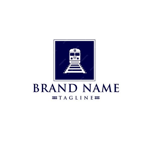 Premium Vector Train Logotrainrailcarttrain Face Logostation
