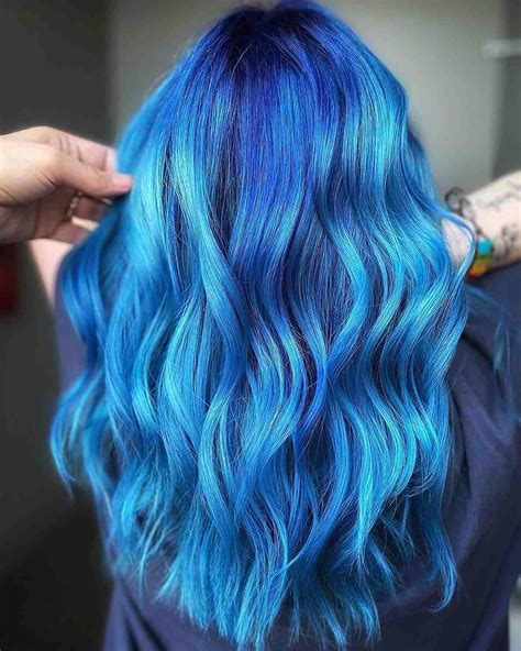 Lightning Blue Hair