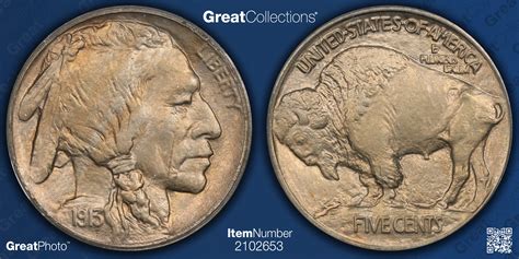 1913 Buffalo Nickel Type 1 Pcgs Ms 63 Ogh Item 2102653