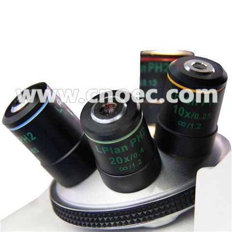 Ergonomic Phase Contrast Microscopy Infinity Color Corrected Optical System A19 0901
