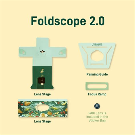 Basic Classroom Kit 20 20 Foldscope 20 Paper Microscopes Foldscope Instruments Inc