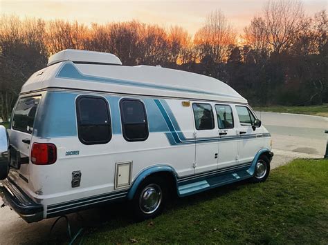 1994 Dodge Ram B350 With Factory Coachmen 19 Ft Camper Conversion With