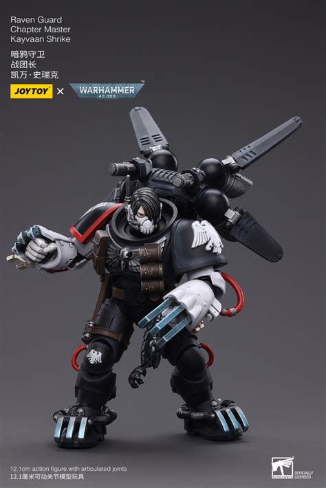 Joytoy Jt6427 Warhammer 40k 1 18 Raven Guard Chapter Master Kayvaan Shrike