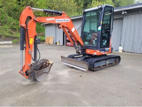 Kubota U27 4r2 Cabbed Mini Excavator For Sale In Seatac Wa Offerup