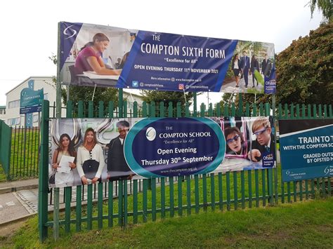 The New Banner For Our Sixth Form The Compton School