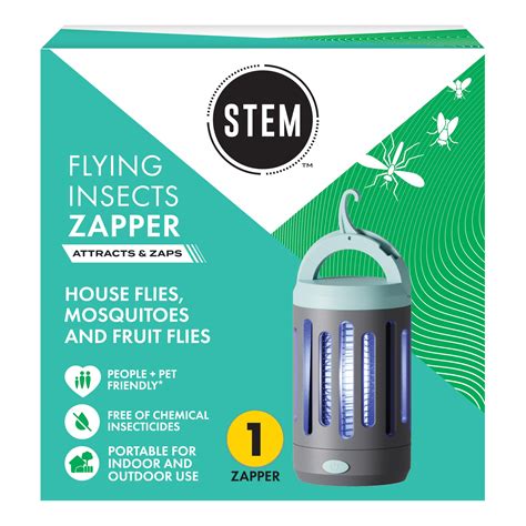 Stem Flying Insect Zapper Indoor And Outdoor Electric Fly And Mosquito
