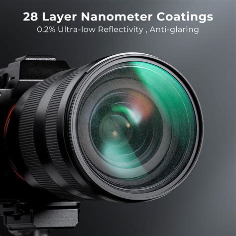 Shimmer Filter 55mm Nano X Series For Camera Lens Kentfaith