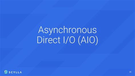 Different Io Access Methods For Linux What We Chose For Scylladb And