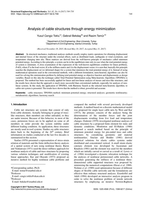 PDF Analysis Of Structures By Total Potential Optimization Using Meta Heuristic Algorithms