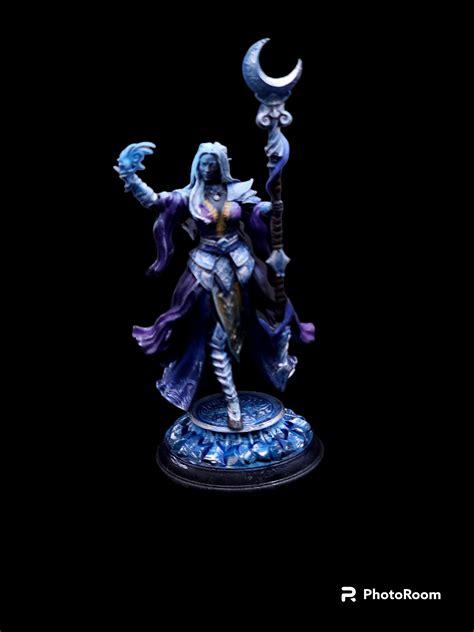 3d Printable Drow High Priestess Of The Moon Kadna Glyndrel By Dm Stash
