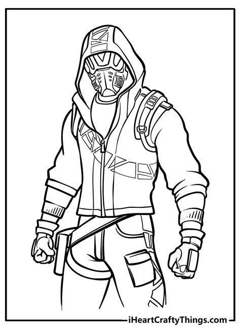 Fortnite Skins Coloring Pages Printable [2025]