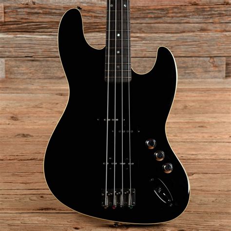 Fender Aerodyne Jazz Bass Black 2016 Shop High Quality Musical