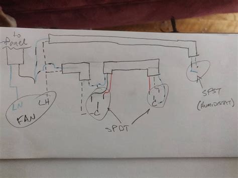 Control One Load From Multiple Inputs Spst Switch And 2 Spdts All Vac Diy Home Improvement Forum