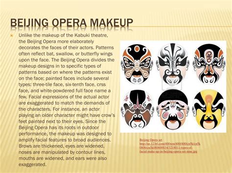 Ppt Stage Makeup In The Beijing Opera Of China And The Kabuki Theatre