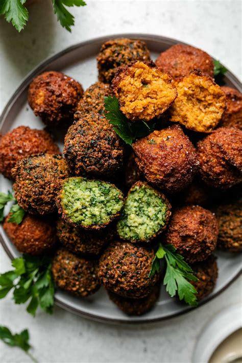 Crispy Homemade Falafel 2 Ways Fried And Baked Instructions Pwwb