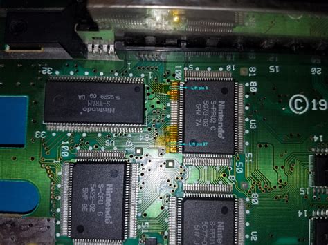 Snes 2 Chip Rgb Filter Mod Sns Cpu Gpm And Sns Cpu Rgb Amaiorano Blog