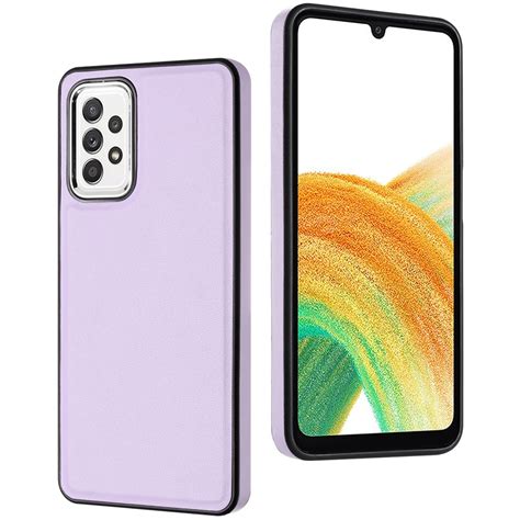 For Samsung Galaxy A33 5g Leather Texture Full Coverage Phone Case