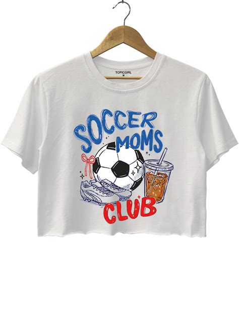 Soccer Moms Club Crop Top Topicgirl