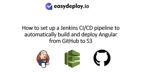 How To Set Up Jenkins CI CD Pipeline To Build And Deploy An Angular App From GitHub To Amazon S