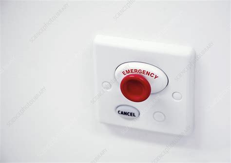 Emergency Button Stock Image C0091288 Science Photo Library