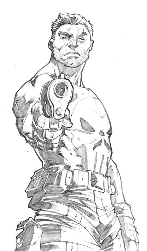 Punisher Drawing At Explore Collection Of Punisher