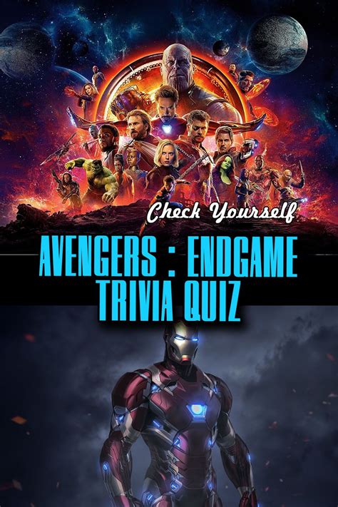 Avengers endgame trivia quiz – Artofit