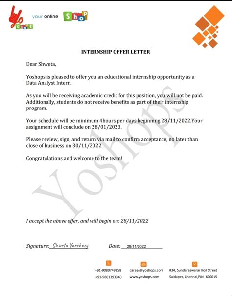 Connections Dataanalytics Yoshops Internship Opportunity Shweta Varshney