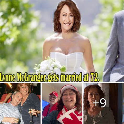 Home And Away Actress Lynne Mcgranger 72 Marries Paul Mcwaters After