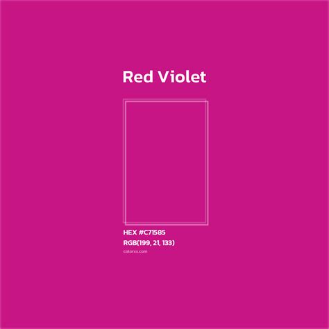 Red Violet Complementary Or Opposite Color Name And Code C71585