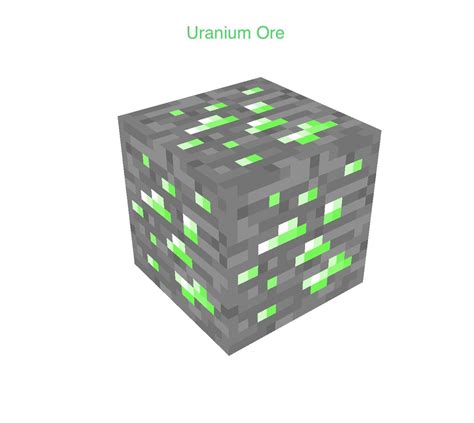 Uranium Ore Rminecraft