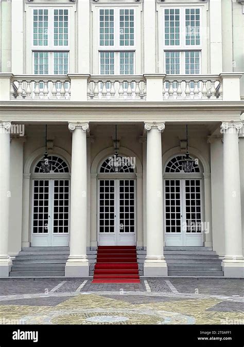 The Hague Netherlands 04 October 2023 Entrance Of Noordeinde Palace