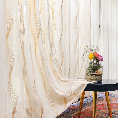 Bright Sheer Curtains