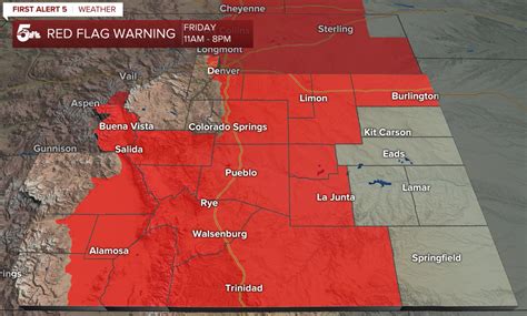 High Fire Danger Is Locked In For Friday And Saturday In Colorado